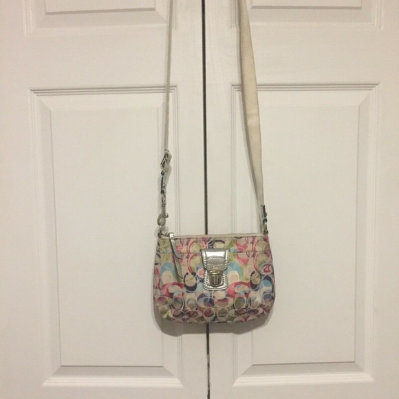 Coach | Bags | Coach Colorful Cs Small Crossbody | Poshmark
